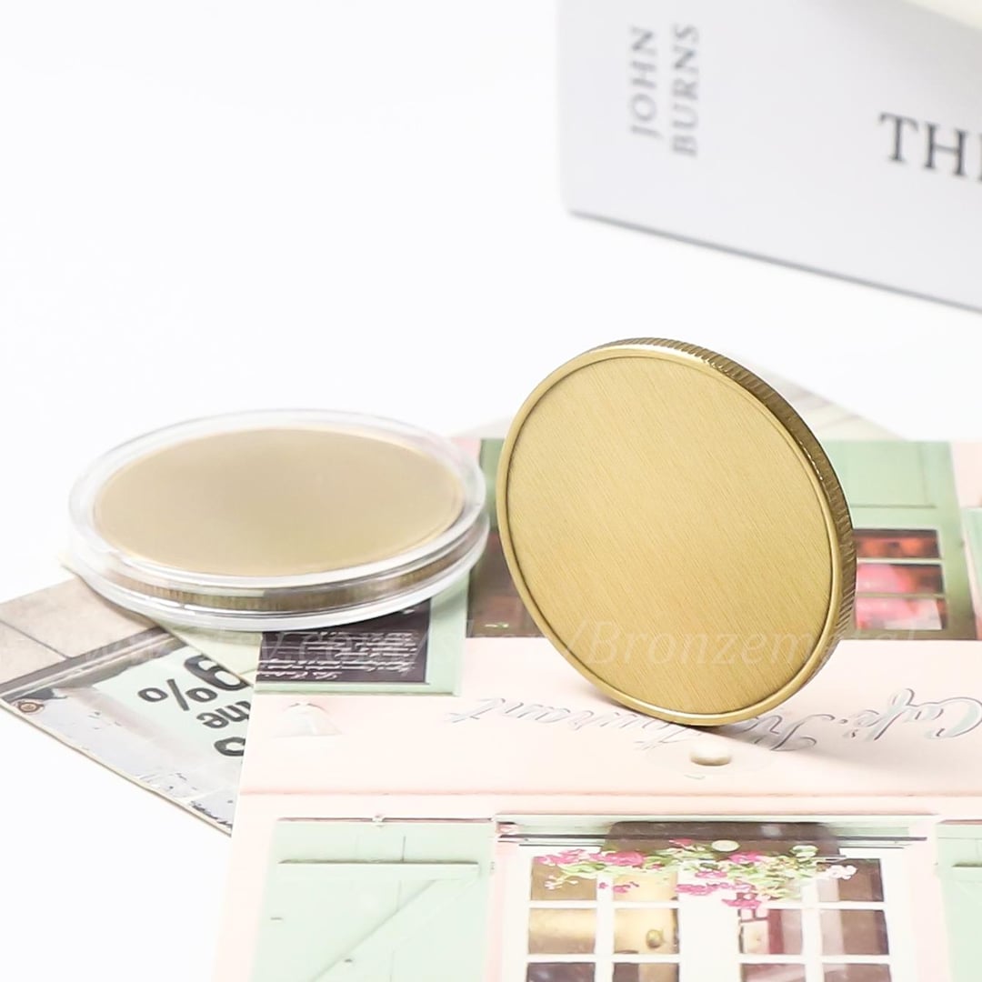 Brass Coin Blank Laser, 40MM Blank Coins for Engraving, Solid Brass ...