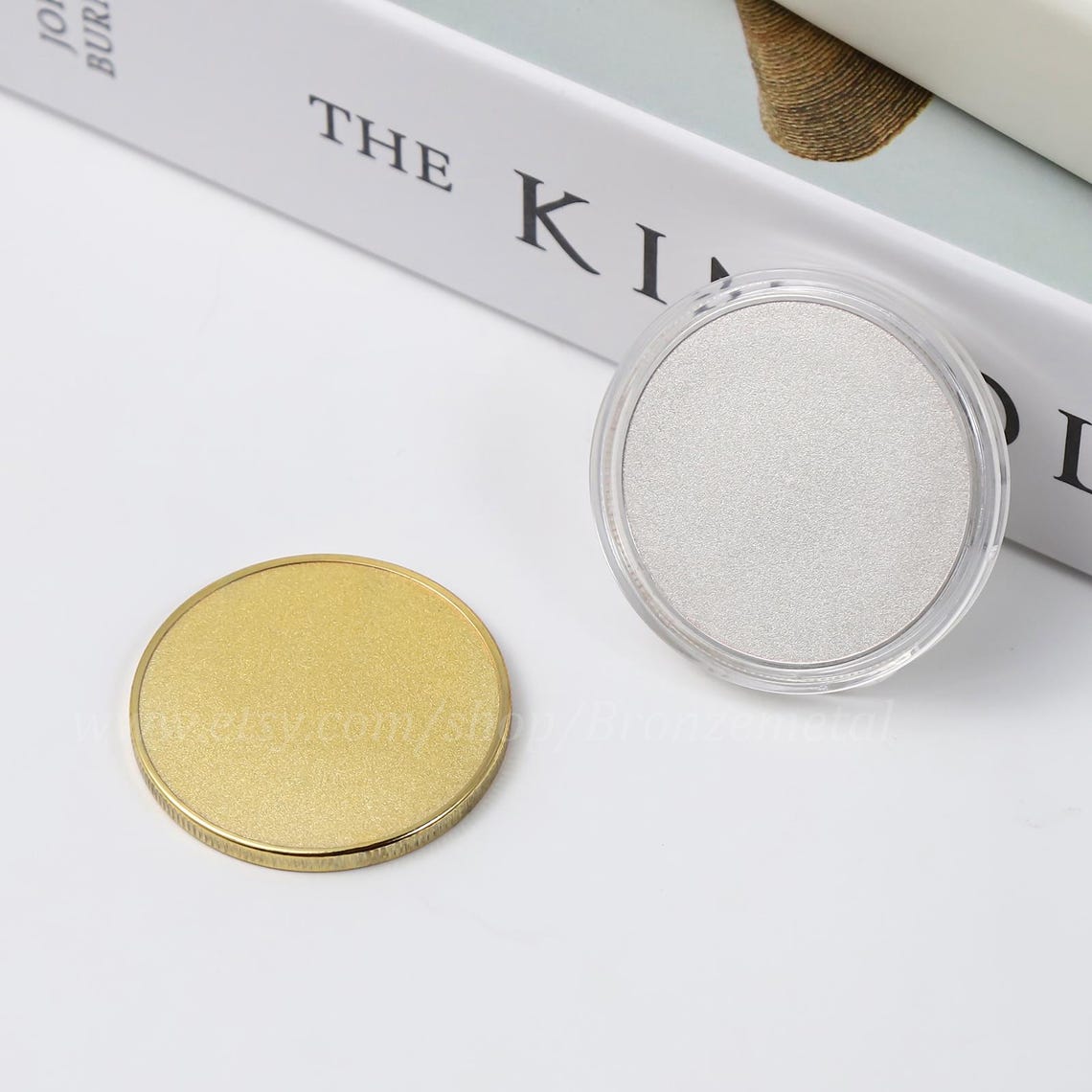 Blank Challenge Coins Blank - 40mm Iron Blanks for Engraving - Bulk ...