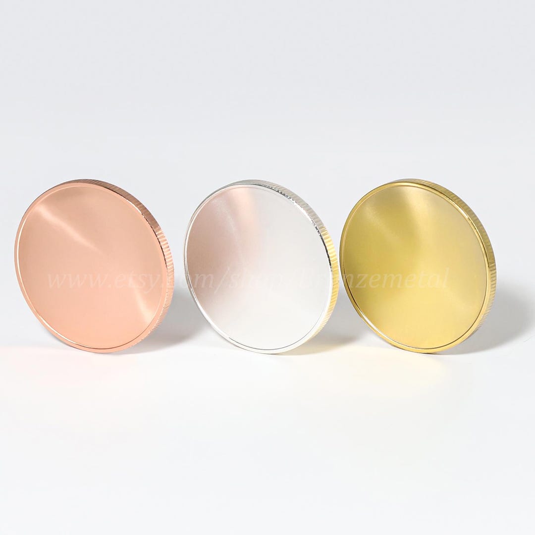 Blank Challenge Coins Blank - 40mm Iron Blanks for Engraving - Bulk ...