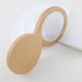 Small Wooden Pocket Mirrors for Engraving - 360 Degree Revolving ...