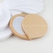 Small Wooden Pocket Mirrors for Engraving - 360 Degree Revolving ...