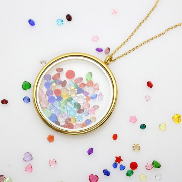 Glass Frame Locket - Etsy