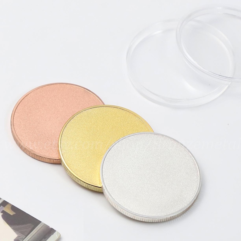 Blank Challenge Coins Blank - 40mm Iron Blanks for Engraving - Bulk ...