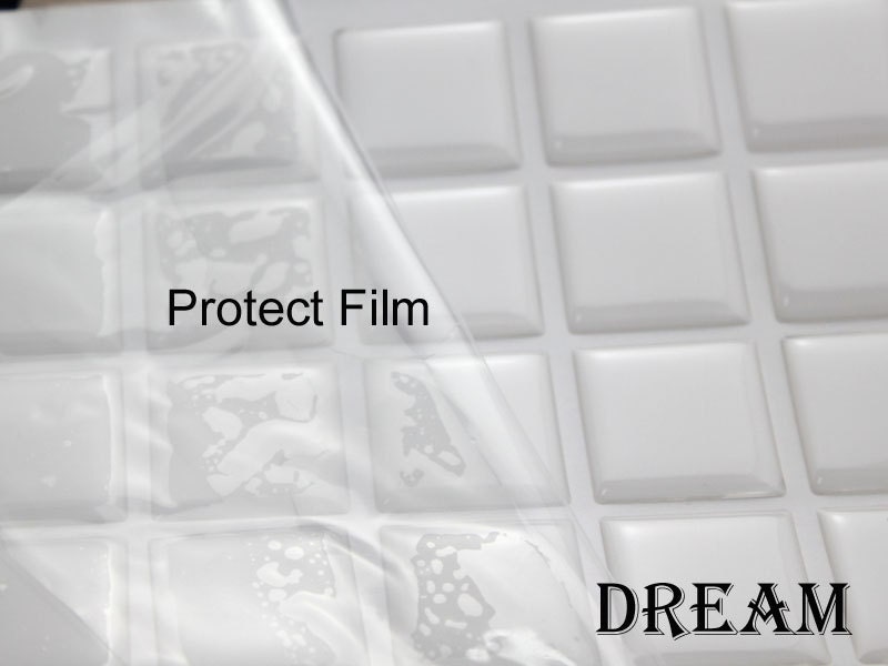 20mm Square Clear Epoxy Stickers Clear Epoxy Domes White | Etsy