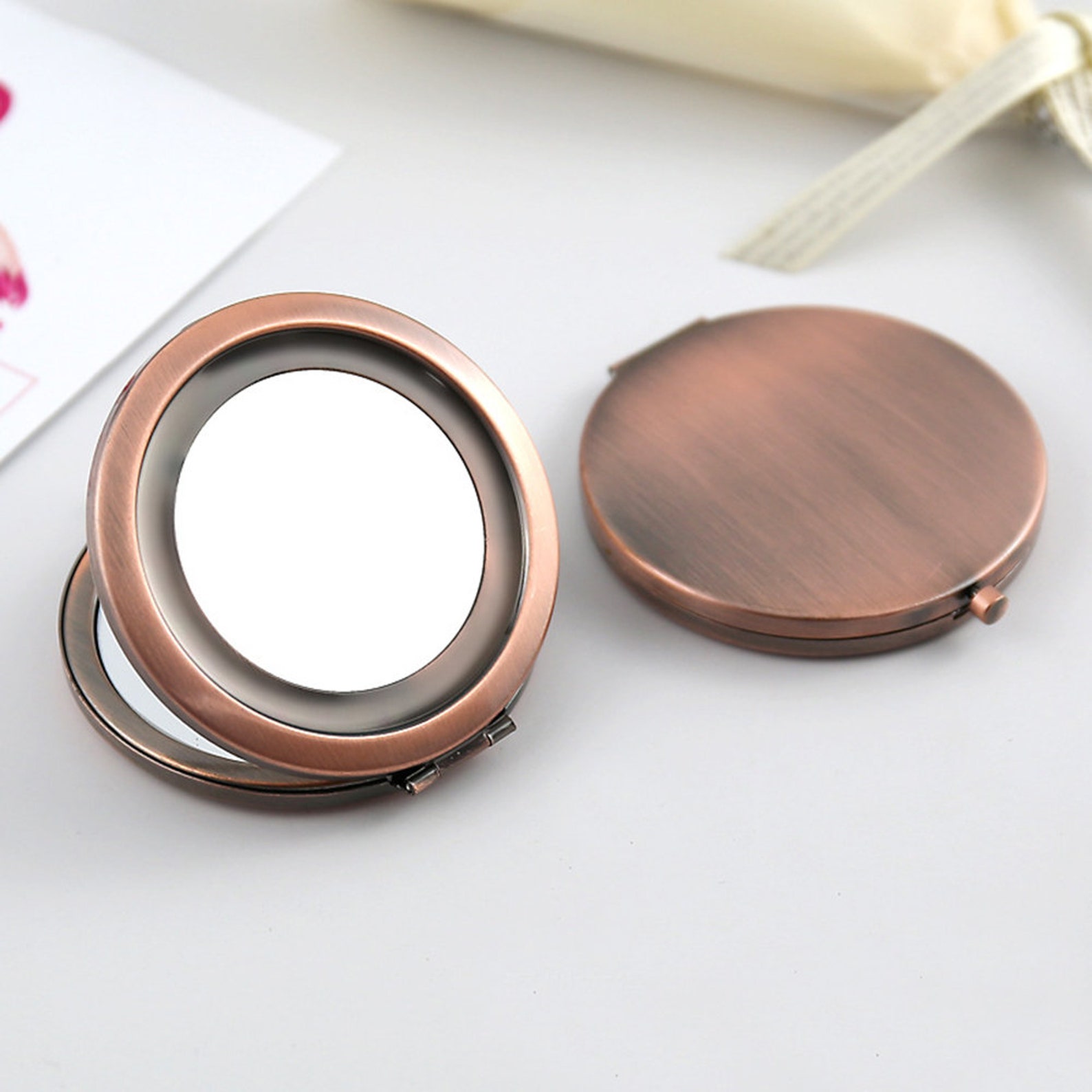 Pocket Mirrors Compact Mirror Blanks DIY Frame Pocket | Etsy