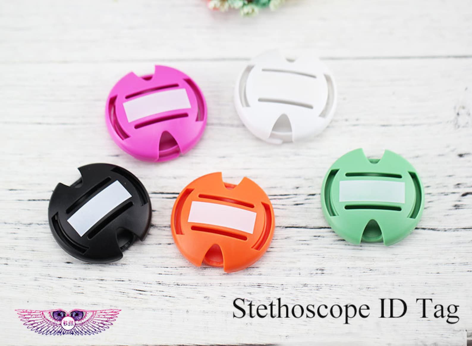 Stethoscope ID Tag, Doctor Stethoscope Name Tag, Stethoscope ID Cover ...