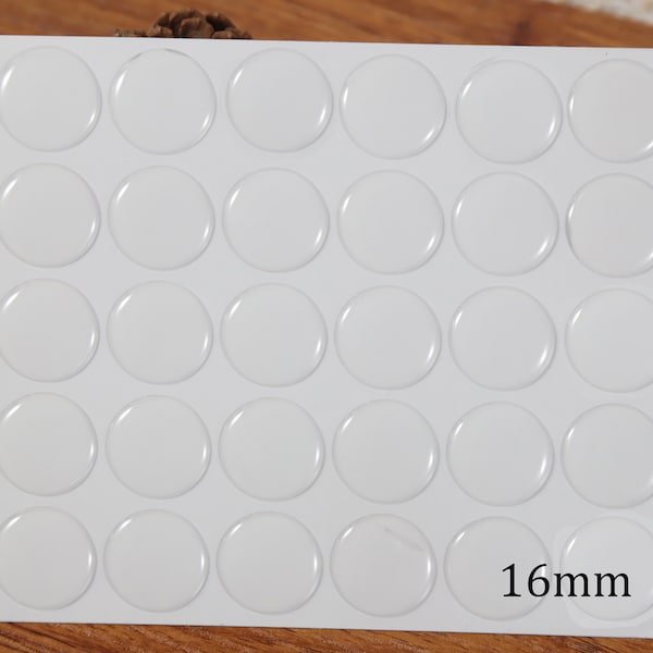 Resin Clear Epoxy Stickers - Etsy