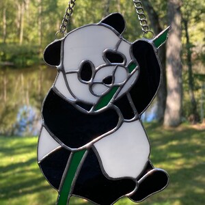 Panda Stained Glass *PATTERN ONLY* - Etsy