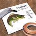Walleye Stained Glass *PATTERN ONLY* - Etsy