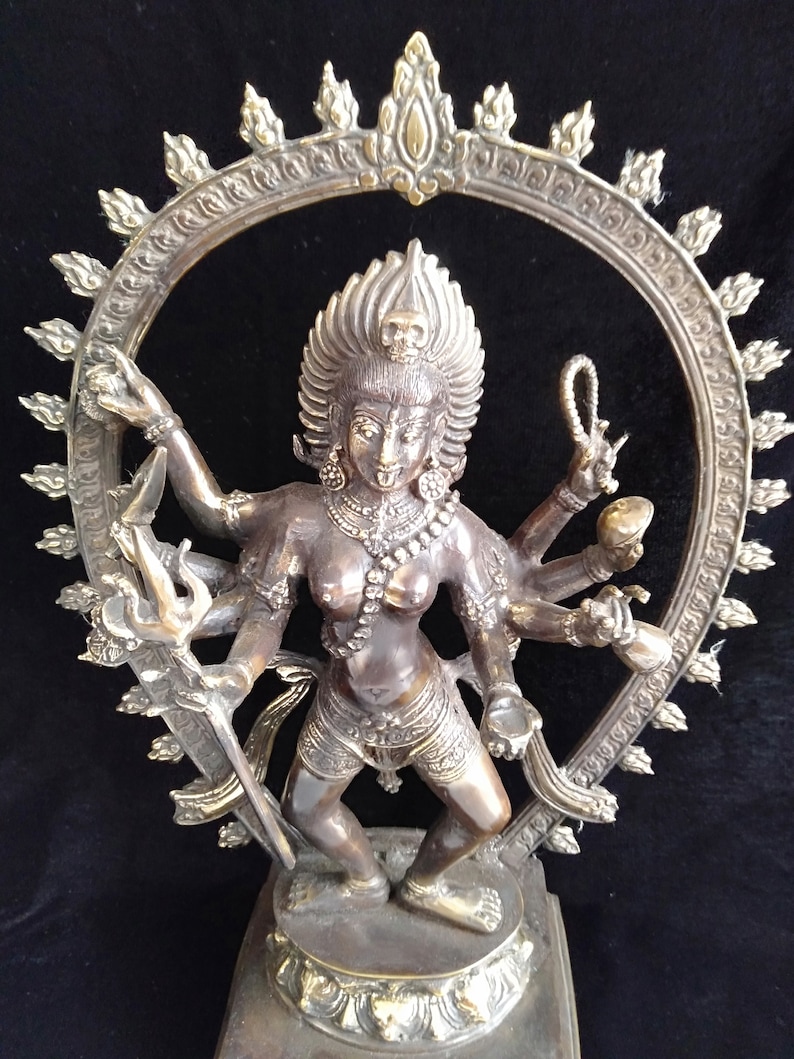 Kali Goddess Durga Statue Adi Parashakti, Devi, Shakti, Bhavani ...