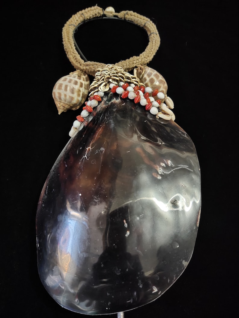 Sea Shell Necklace 19 Jewelry Tribal Women Fashion Ethnic Papua Natural ...