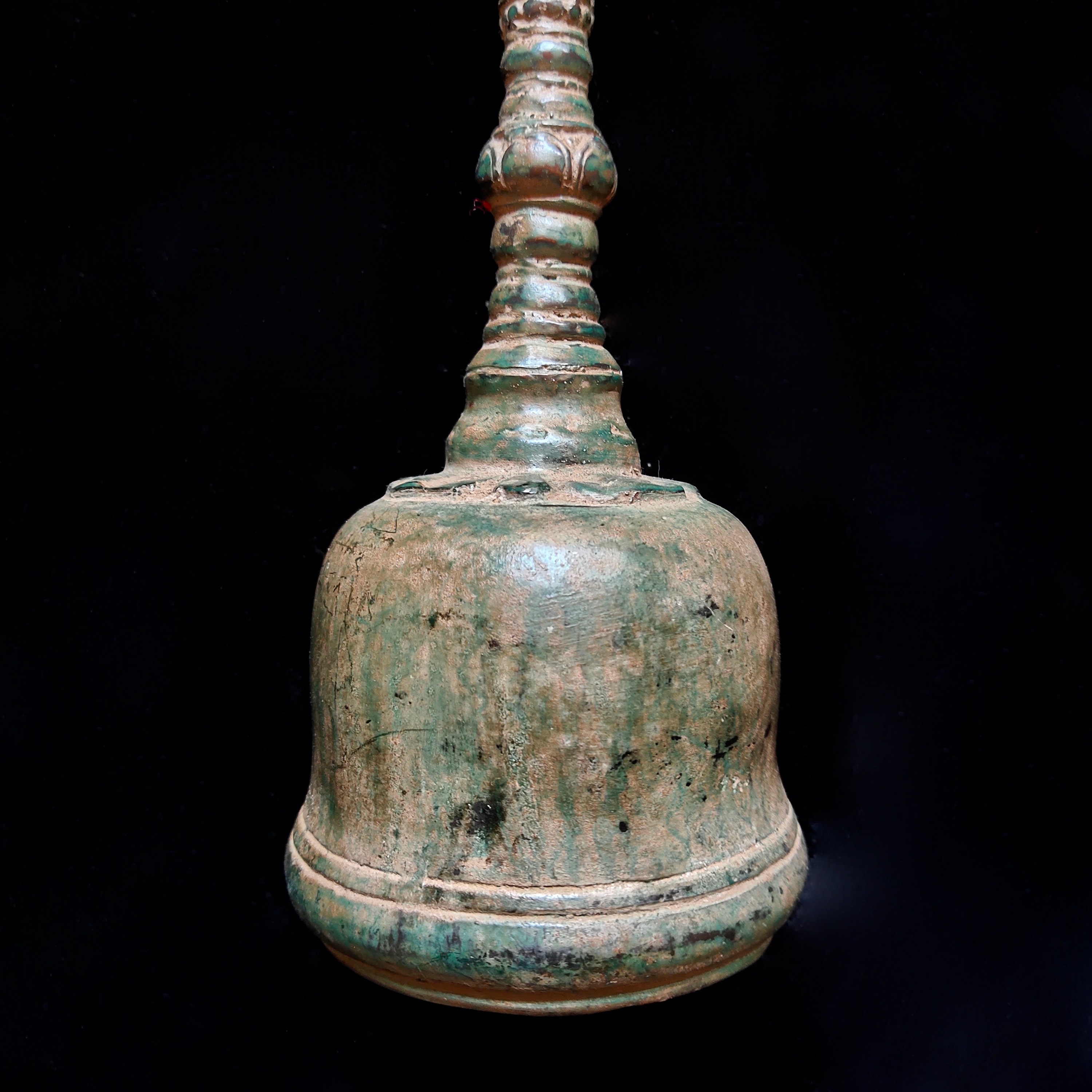 Bronze Bell Sculpture Trisula Trident Brass 10 Brass - Etsy