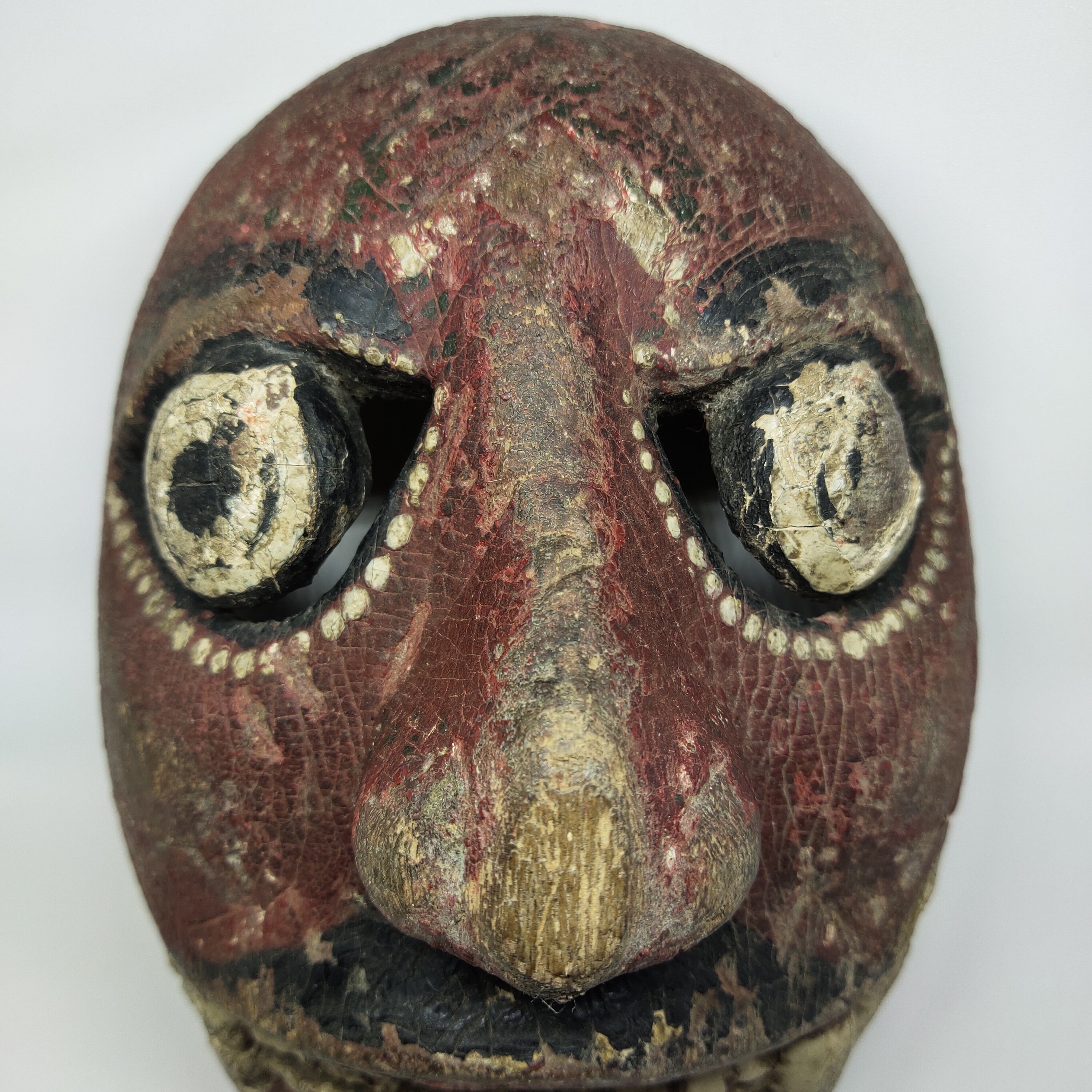 Vintage Wood Mask Rare Old Javanese Masque, Java Indonesia, Collector ...