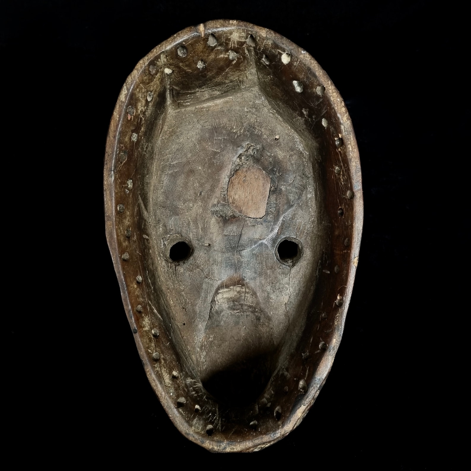 Rare African Dan Kran Mask 1960s Tribal Carved Wooden Sculpture Ritual ...