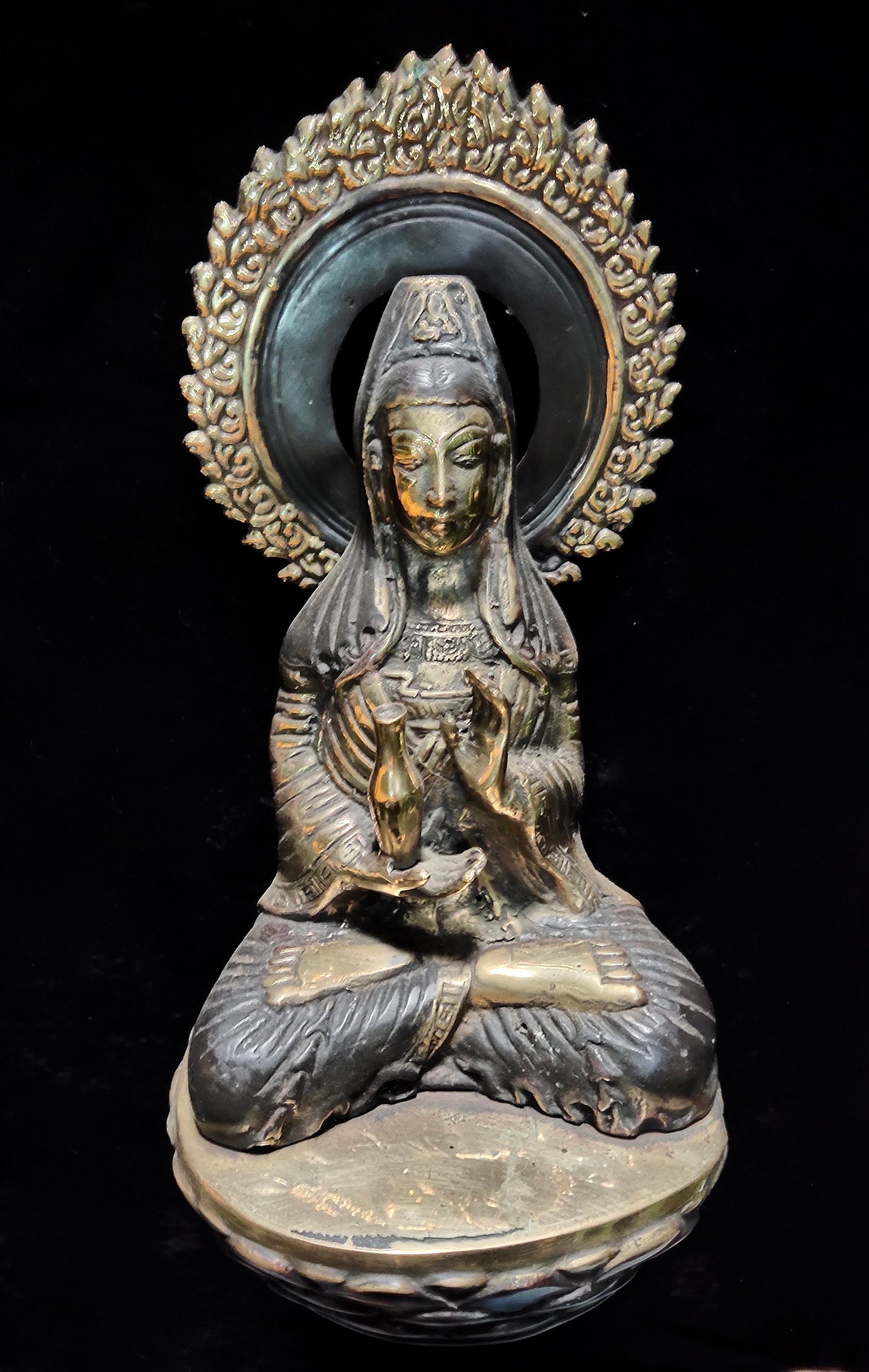 Dewi Sri Rice Goddess of Abundance Bronze Statue Spirit Hindu | Etsy