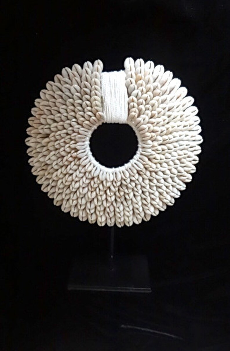 Round Shell disc decor Boho Chic Home Decor Interior Design | Etsy