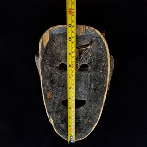 Himalayan Wood Mask Nepal Shamanic Carved Wooden Masque 11" Old ...