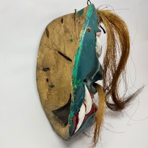 Vintage Rare Ritual Mask Javanese Masque Primitive, Carved Rare ...