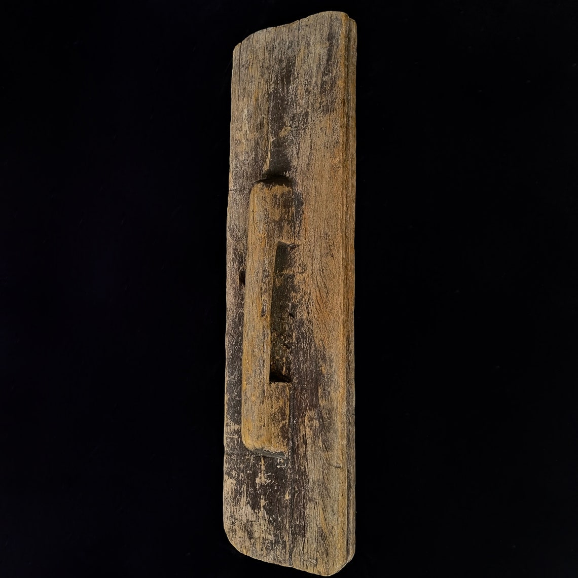 Tribal Torajan Carved Wood Buffalo Panel 33" Vintage Primitive Tanah ...