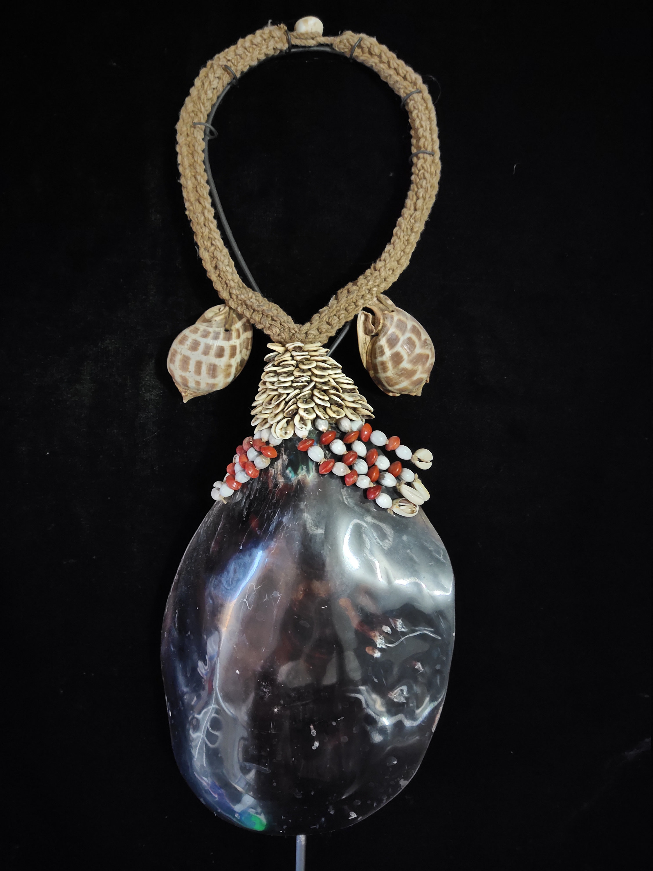 Sea Shell Necklace 19 Jewelry Tribal Women Fashion Ethnic Papua Natural ...