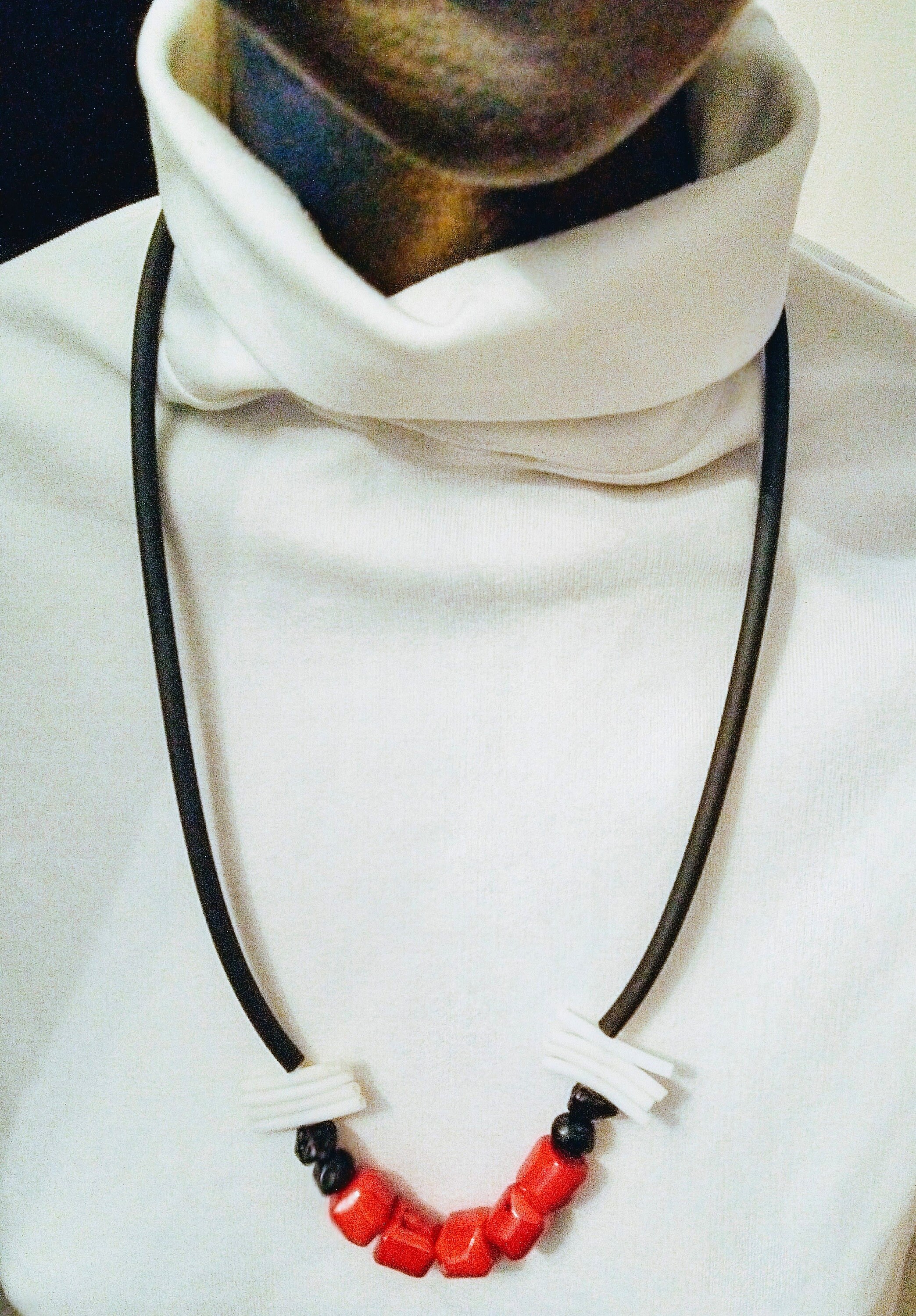 Contemporary Jewelry, Bib Statement Necklace, Unusual Necklace, Modern ...
