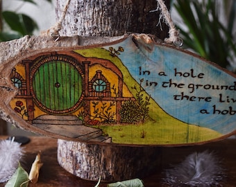 Hobbiton Sign - Etsy