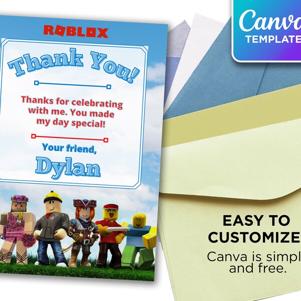 Roblox Favors - Etsy