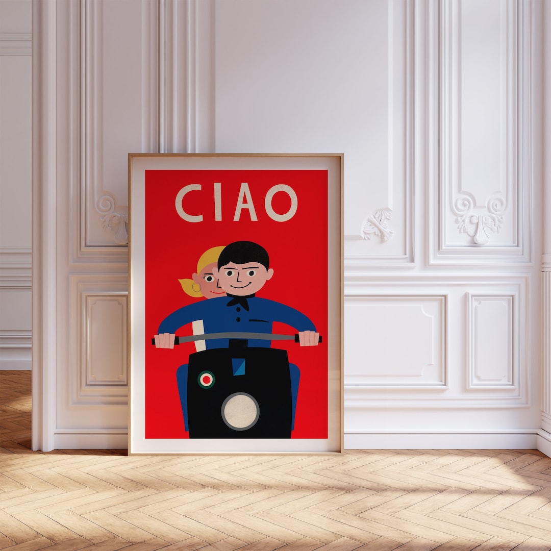 Printable Art, Ciao Italy Poster, Ciao Print, Italian Quote Poster ...