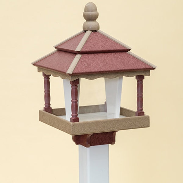 Post Mount Bird Feeder - Etsy