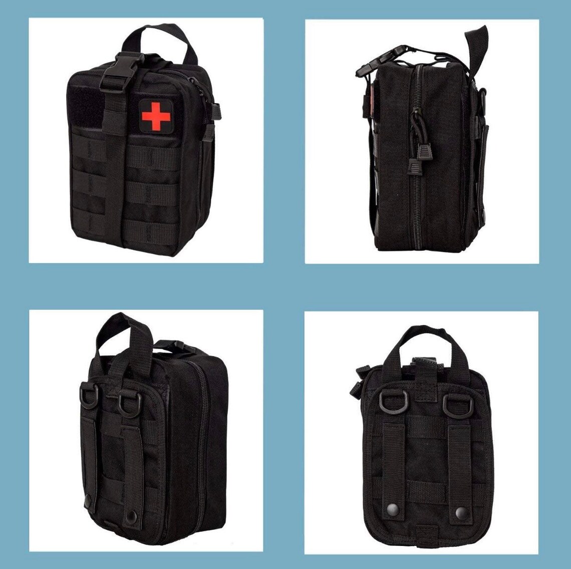 First Aid Kit Fully Stocked EDC Survival Kit - Etsy