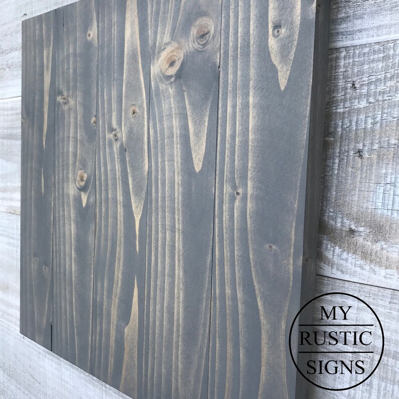 Weathered Grey Wood Sign Blank Vinyl Wood Sign 100% - Etsy