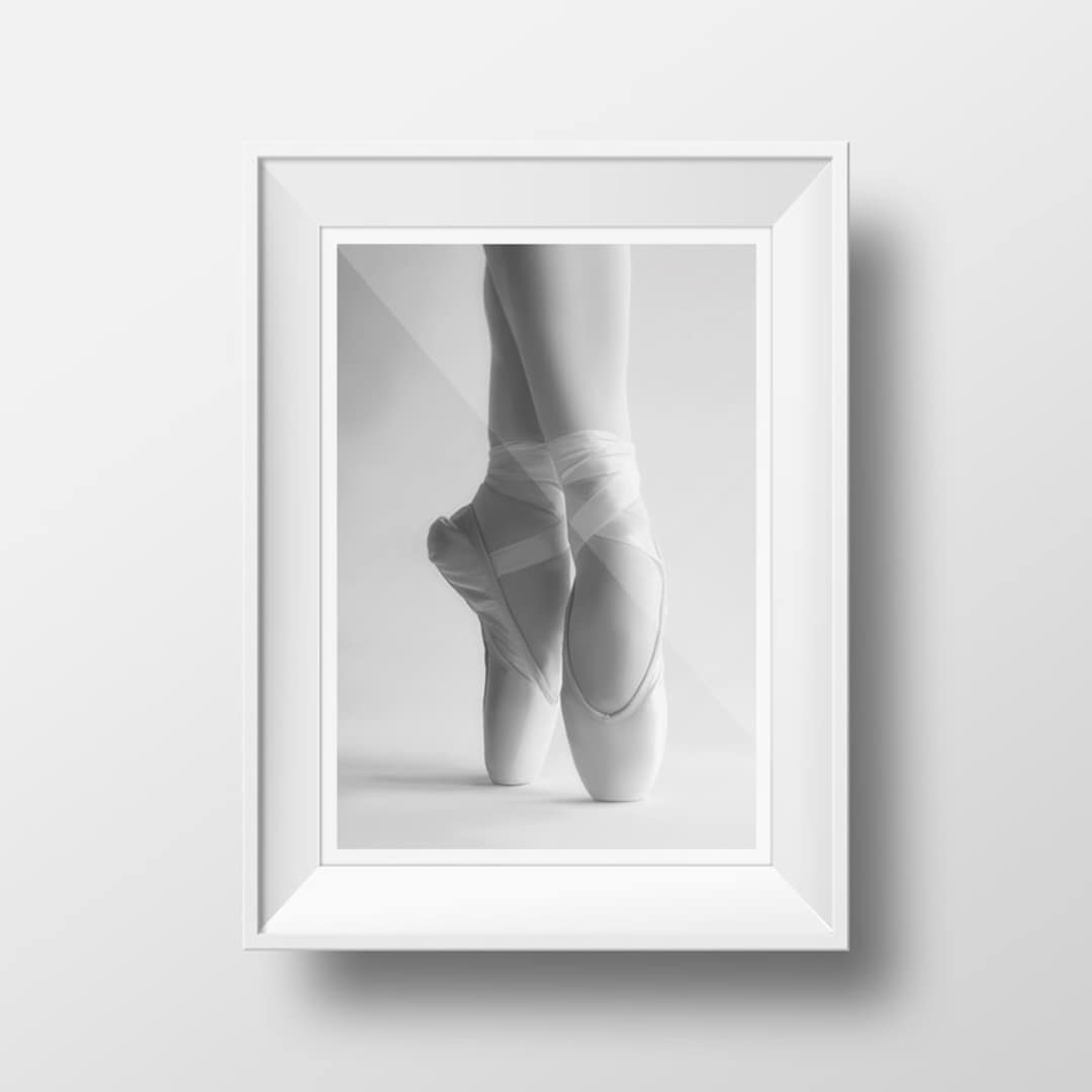 Ballet Shoes - Art Print - Poster - Many Sizes - Etsy