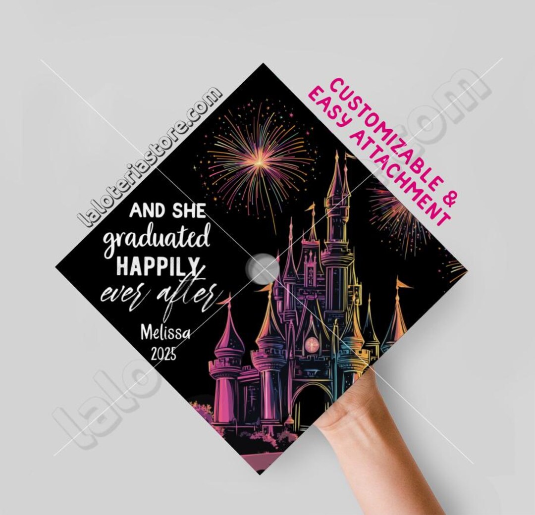 She Graduated Happily Ever After - Magical Castle - Fireworks ...