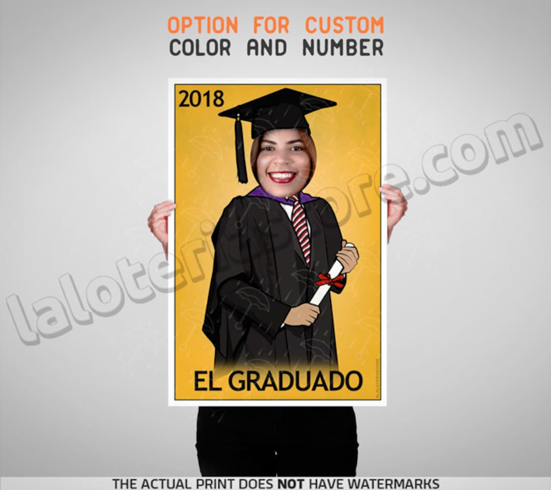 Class 2025 Graduation - El Graduado Photo Booth Lottery Prop Party ...