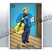 El Musico Loteria Card Mexican Bingo Musician Art Print Poster Many ...