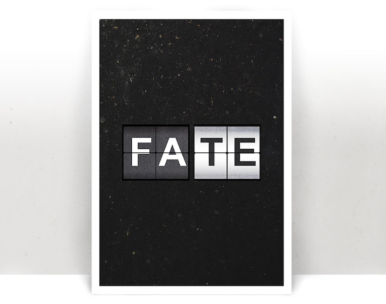 Fate Art Print Poster - Many Sizes - Etsy