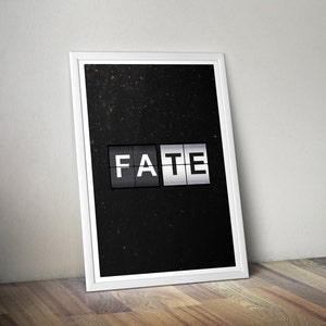 Fate Art Print Poster - Many Sizes - Etsy