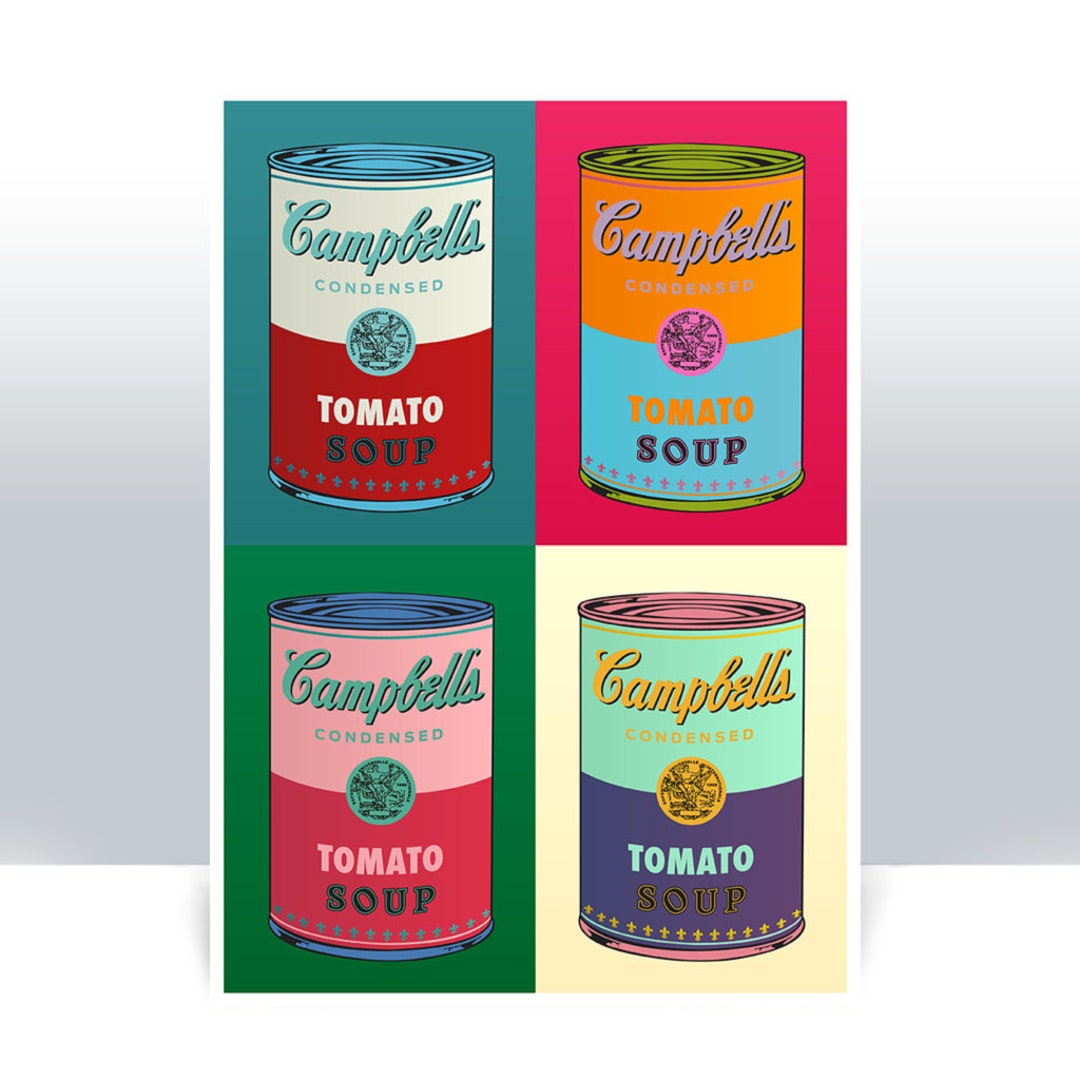 Campbell's Soup Art Print - Poster - Many Sizes - Etsy