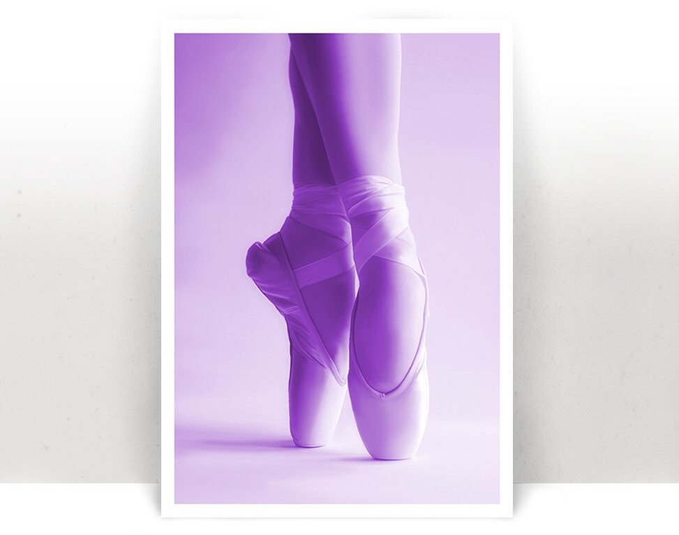 Ballet Shoes Art Print Poster Many Sizes - Etsy