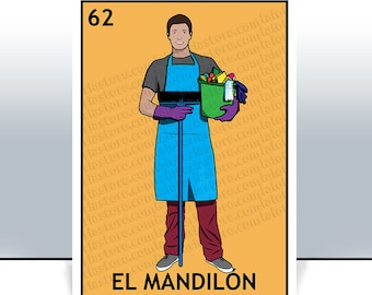 El Tequila Loteria Card Mexican Bingo Art Print Poster - Etsy