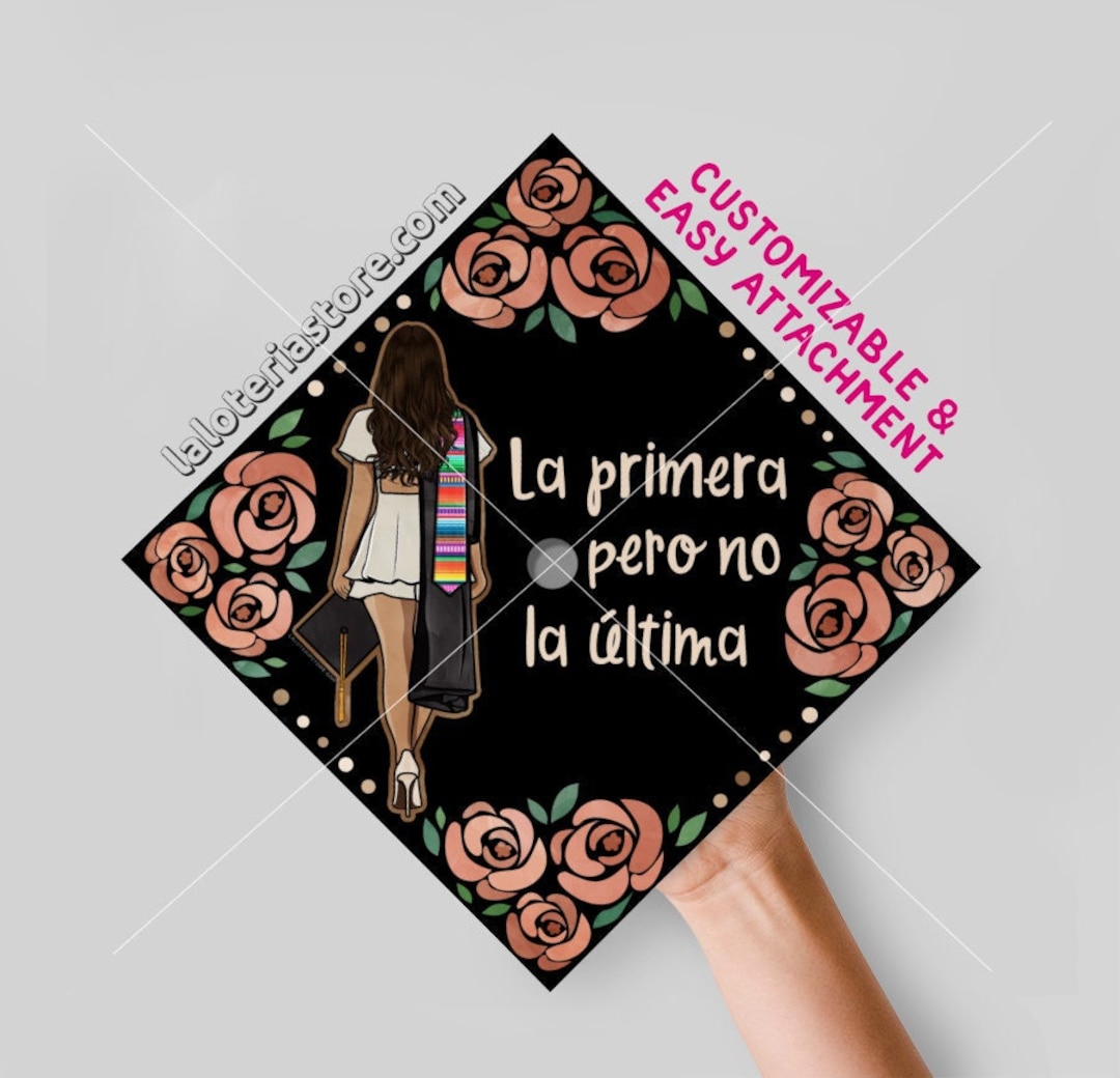 Customizable Graduation Topper - Latina Sarape Floral - Etsy