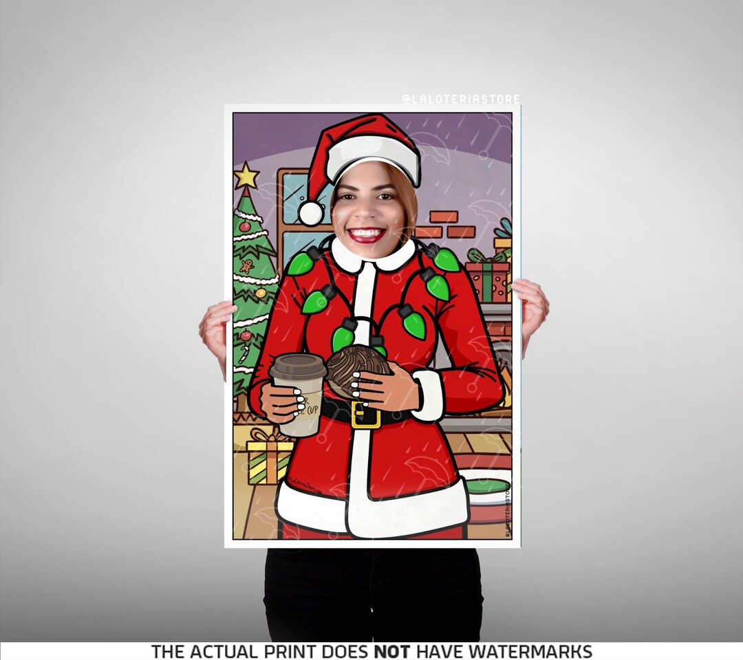 Xmas Santa Claus - Prop Party - Photo Booth Xmas Prop Frame ...