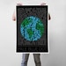 Pale Blue Dot Alternative Planet Earth Typographic Science Art Print ...