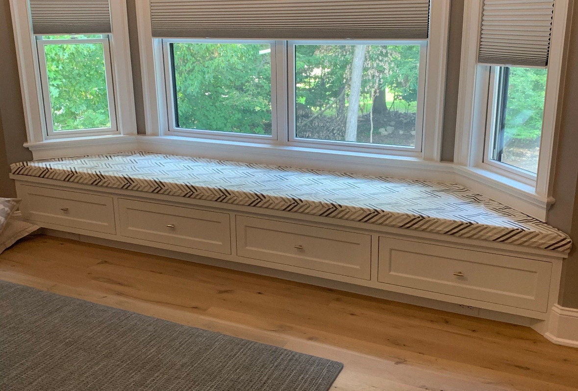 Trapezoid Cushion Bay Window Seat - Etsy