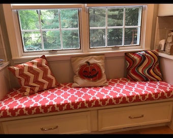 Custom Bay Window Cushion Indoor - Etsy