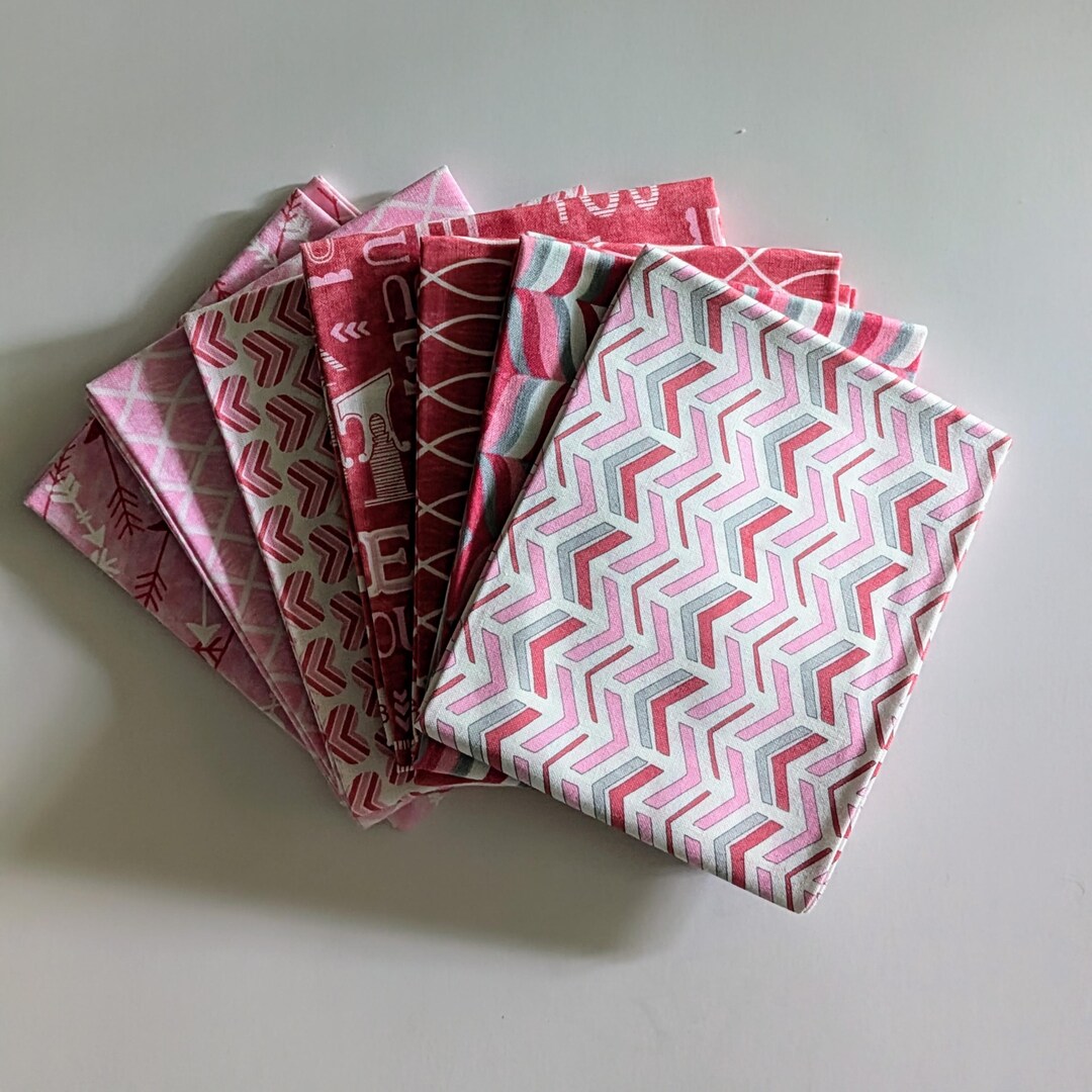 Hugaboo Fabric by Deb Strain for Moda - 7 Fat Quarters - Pink - Out of ...