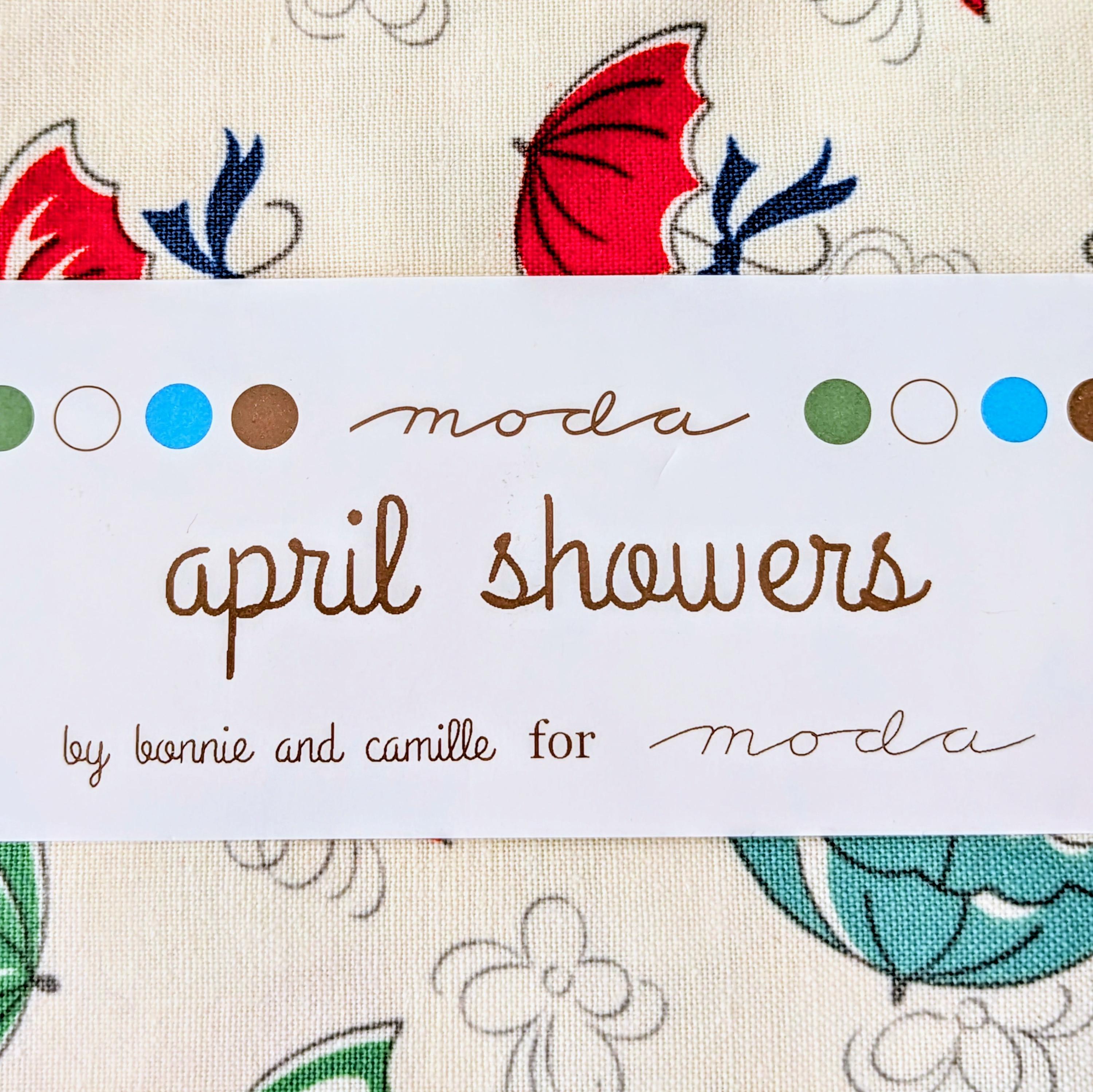 April Showers Charm Pack by Bonnie and Camille for Moda - Precut 42 5 ...