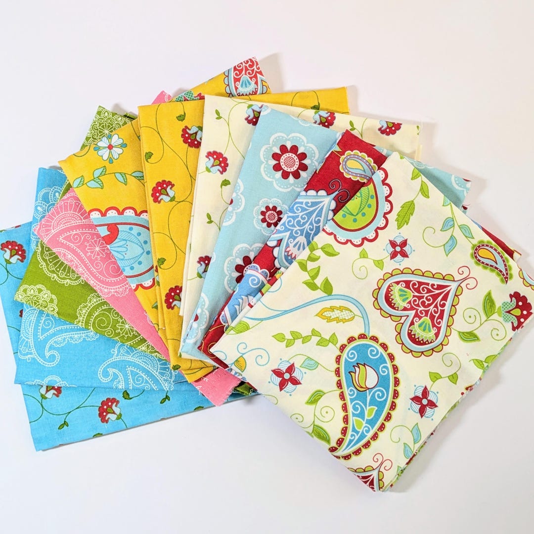 Caravan Roundup by Mary Jane for Moda 10 Fat Quarters Out of Print OOP ...