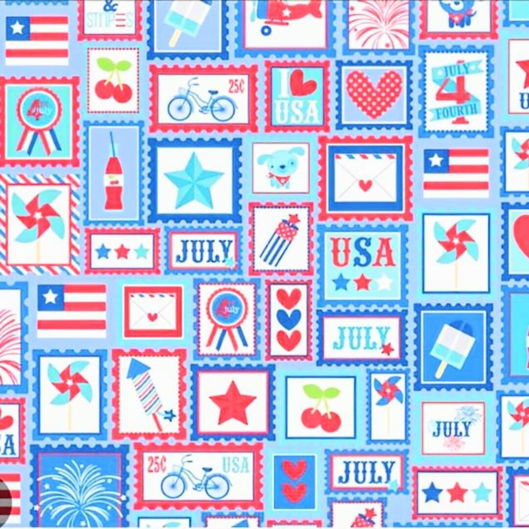 Star Spangled by Doodlebug Design for Riley Blake /designs -2 Yards ...