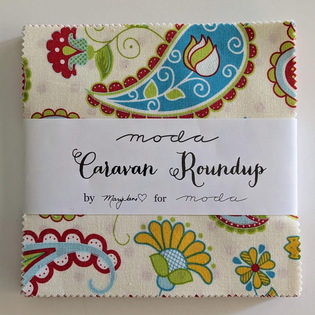 Caravan Roundup Charm Pack by Mary Jane for Moda Out of Print OOP Rare ...